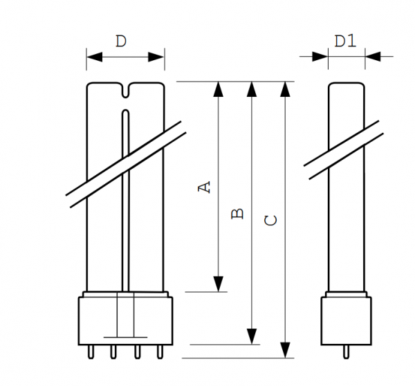 60 Watt Philips UV-C lamp – Aetaire – Air Purifiers